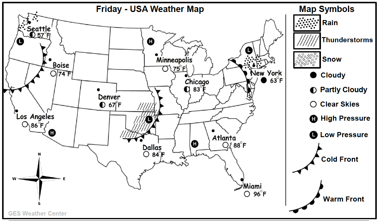 Weather and Climate Jeopardy Template