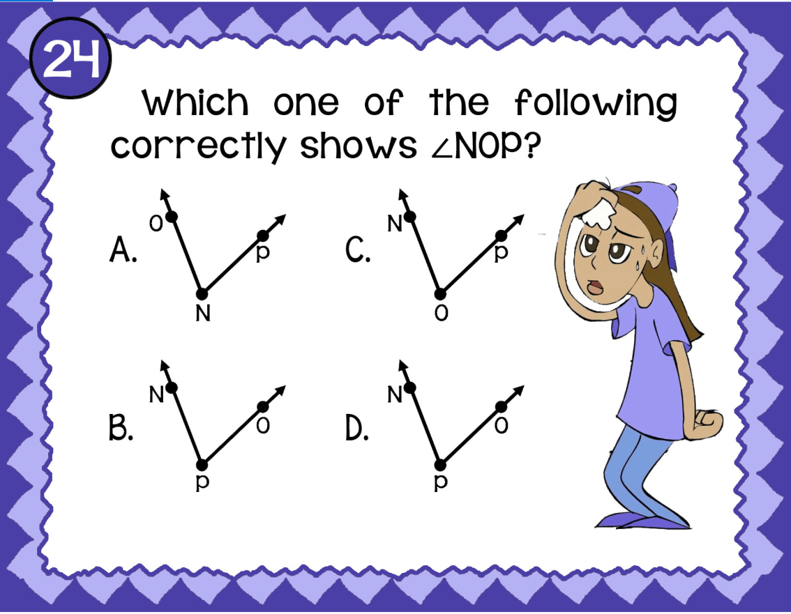 4th: Lines & Angles Jeopardy Template