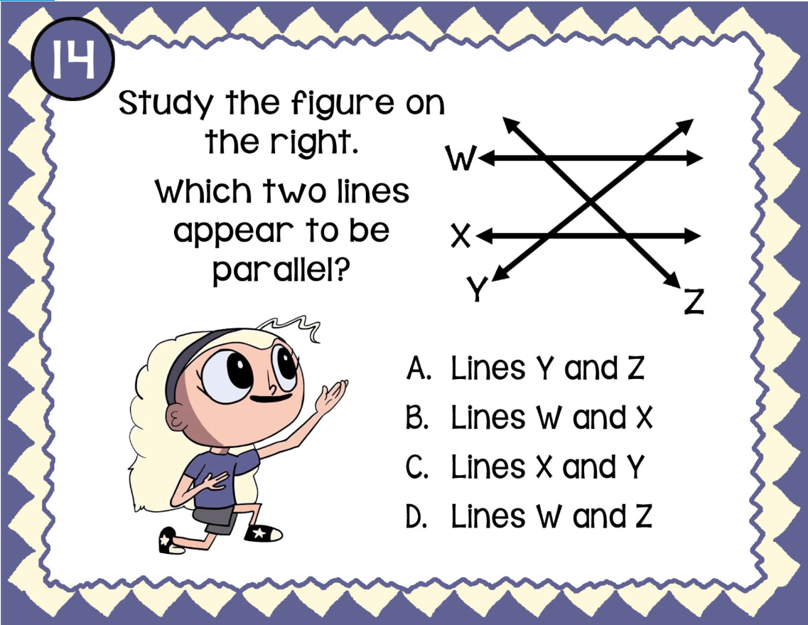 4th: Lines & Angles Jeopardy Template