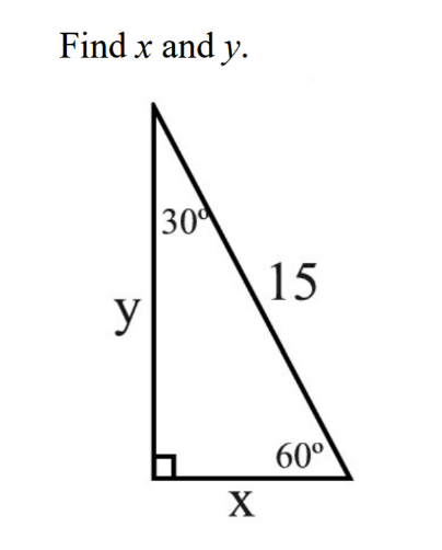 Right Triangle Trigonometry Jeopardy Template