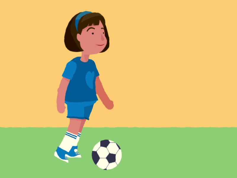 Kicking Soccer Ball Gif