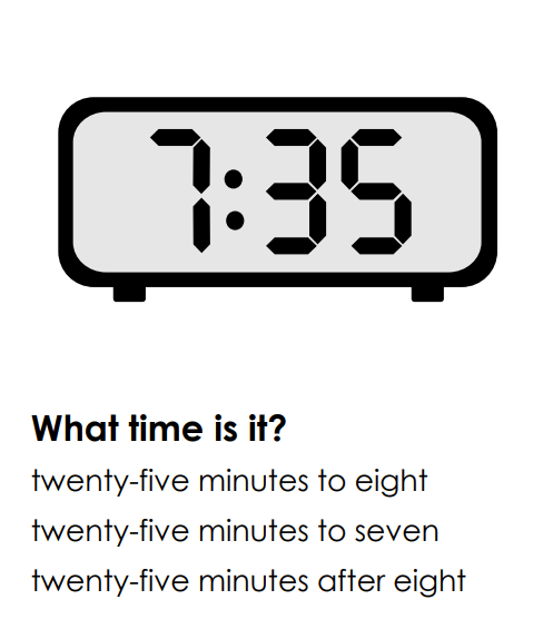 Analog Clock Jeopardy Template