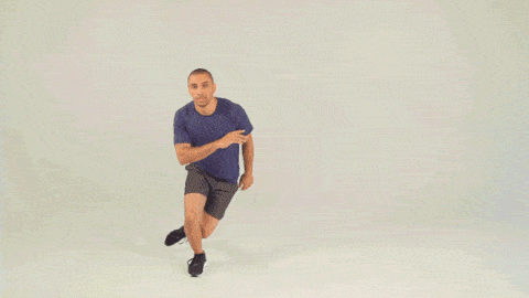 Speed Skaters Exercise Gif