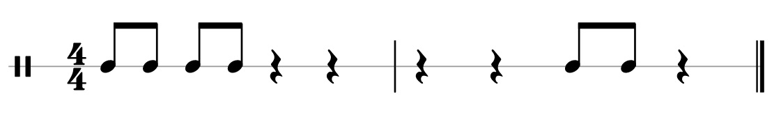 Clap the Rhythm Jeopardy Template