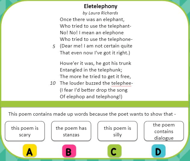 Poetry Review Jeopardy Template