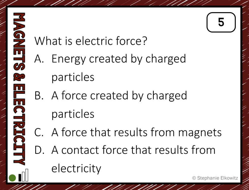 Physical Science Semester 2 Review Jeopardy Template